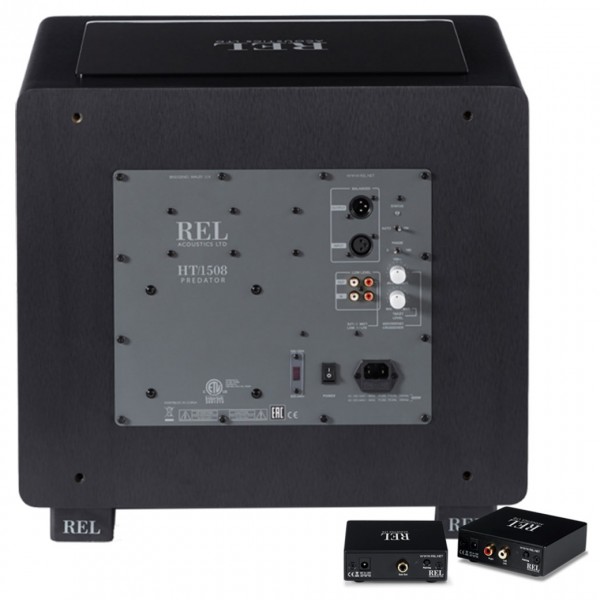REL HT/1508 Predator Subwoofer, Black at AV.com