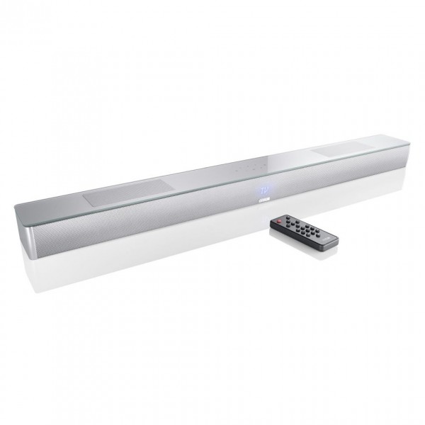 Canton Soundbar 10 2.1.2 Virtual Surround System, Silver at AV.com