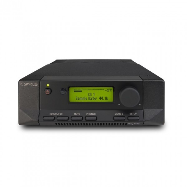 Cyrus Pre² DAC QXR Pre-Amplifier, Black at AV.com
