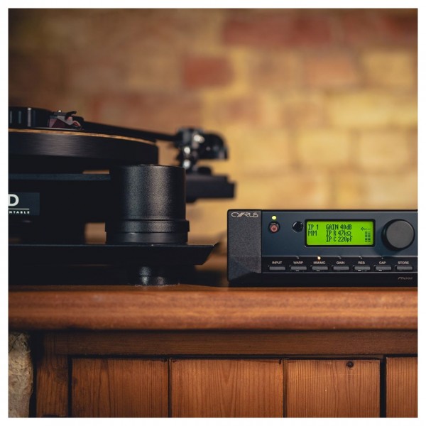 Cyrus Phono Signature Phono Stage, Black at AV.com