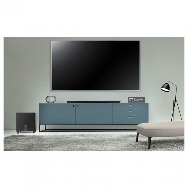 Definitive Technology Studio Slim Soundbar with Chromecast, Black at AV.com