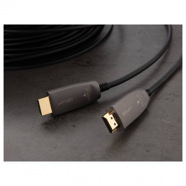 QED Performance Active LSZH Optical HDMI Cable 20m at AV.com