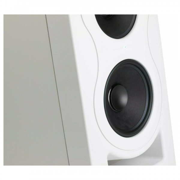 Kali Audio IN-5, 5 Inch, 3-way Powered Studio Monitor, White at Gear4music