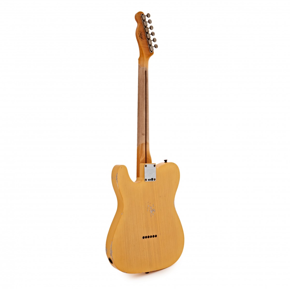 Fender Custom Shop 1951 Telecaster Relic, Aged Nocaster Blonde at ...