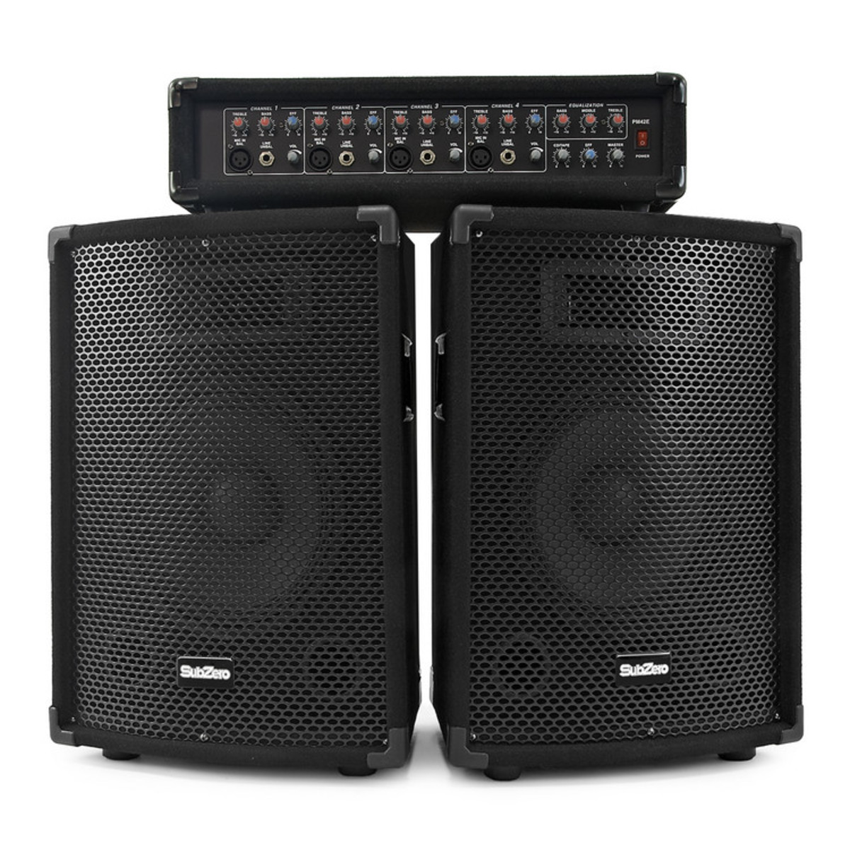 Sistema de Altavoces de PA Subzero de 150W con Mezclador FX - Seminuevo ...