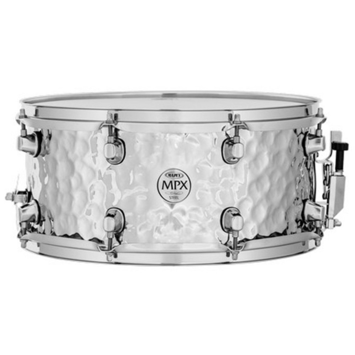 DISC Mapex MPX 12 x 5inch Snare, Hammered Steel Shell | Gear4music
