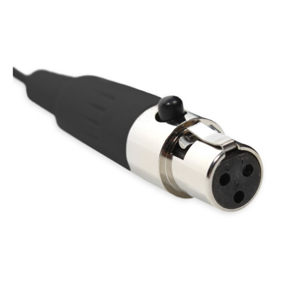 DISC Samson SE50 TA3F Connector, Black | Gear4music