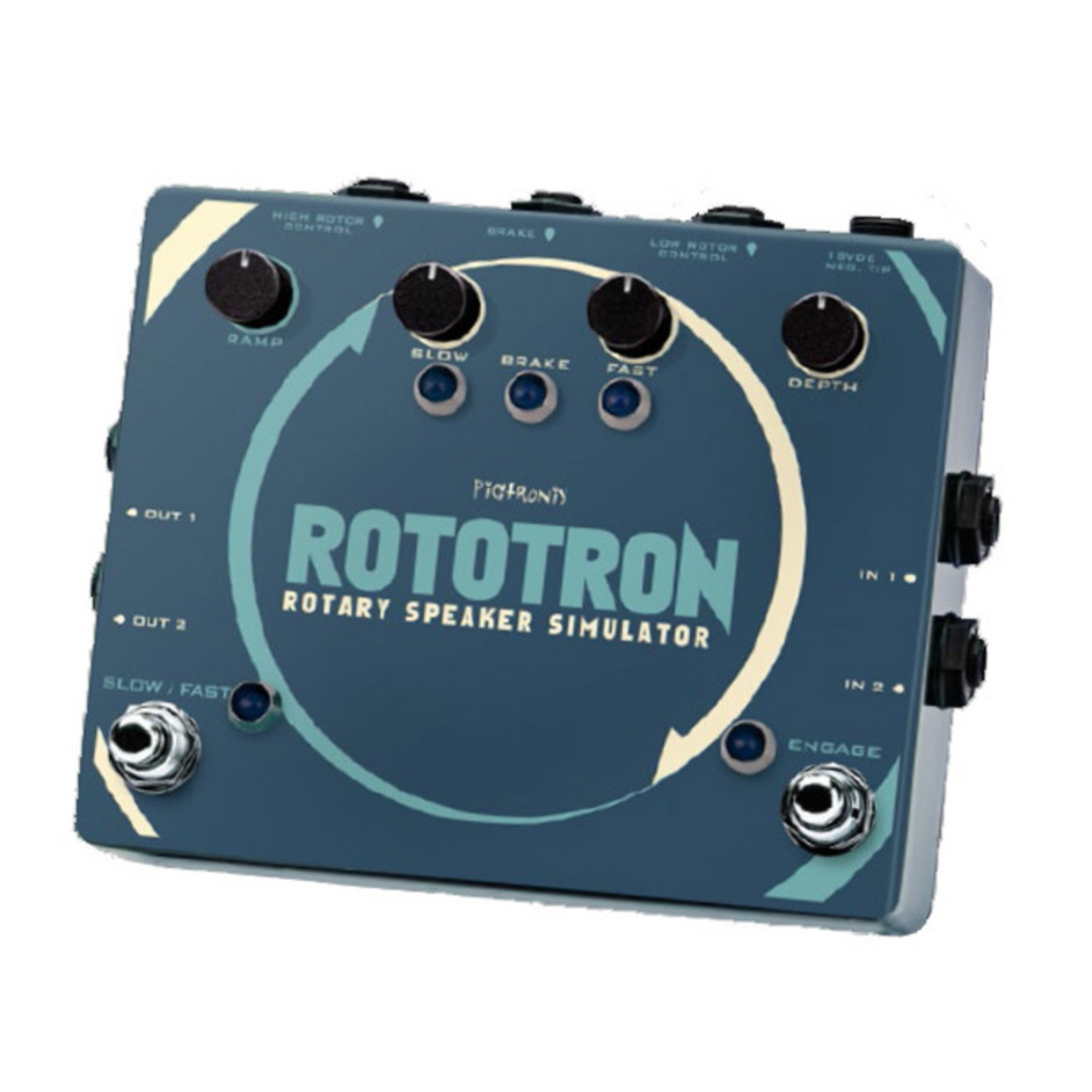 DISC Pigtronix Rototron Rotary Speaker Simulator at Gear4music