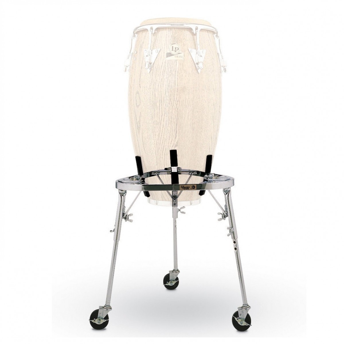 DISC LP Collapsible Cradle with Legs Wheels at Gear4music