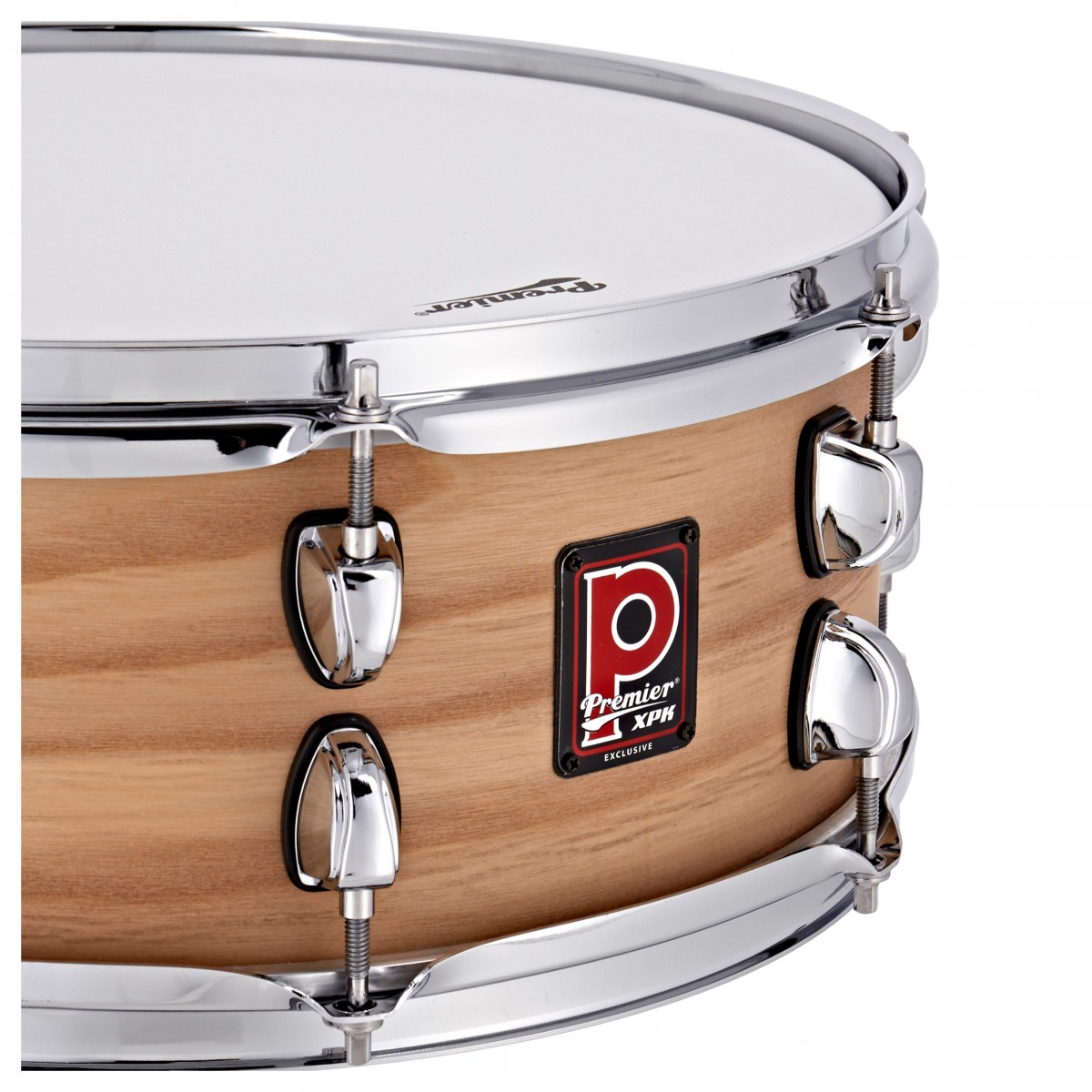 Premier XPK Exclusive 14" x 5.5" Birch Snare Drum, Natural Ash Satin at ...