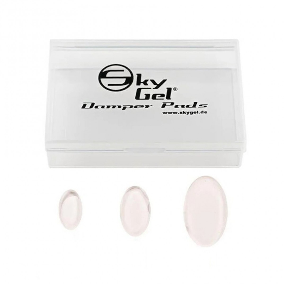 DISC SkyGel Damper Pads Glass - 12pc Power Pack at Gear4music