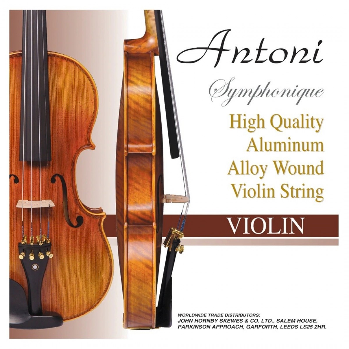 Antoni Symphonique Violin String Set, 4/4-3/4 at Gear4music