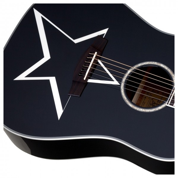 Schecter Robert Smith RS-1000 Busker Acoustic, Gloss Black at Gear4music