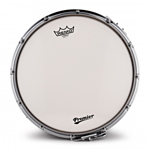 Premier Marching HTS 800 14" x 12" Snare Drum, Polished Aluminium ...