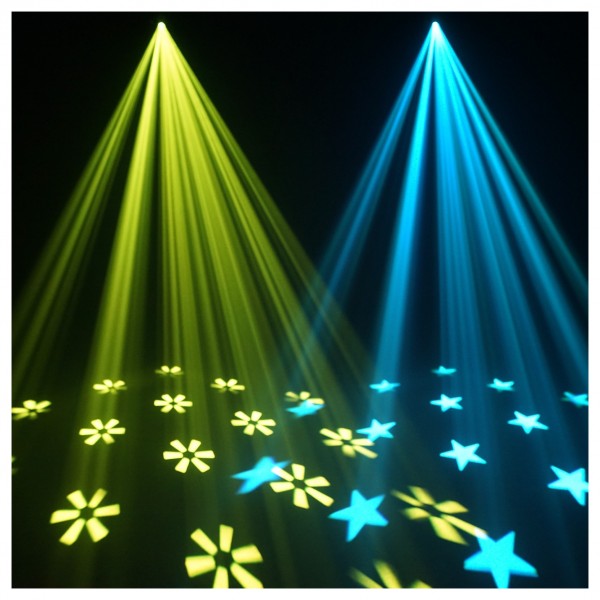 Equinox Helix XP 150W Gobo Flower, White at Gear4music