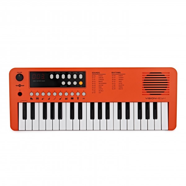 VISIONKEY-1 37 Key Portable Mini Keyboard with Headphones, Orange at ...