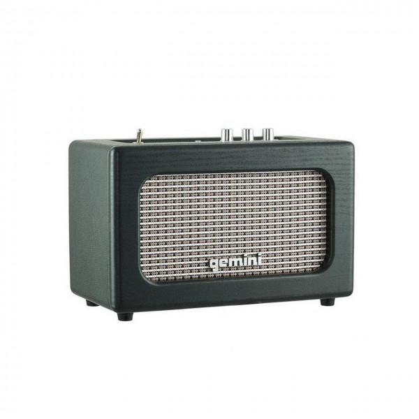 Gemini GTR-100 Retro Portable Speaker with Bluetooth at Gear4music