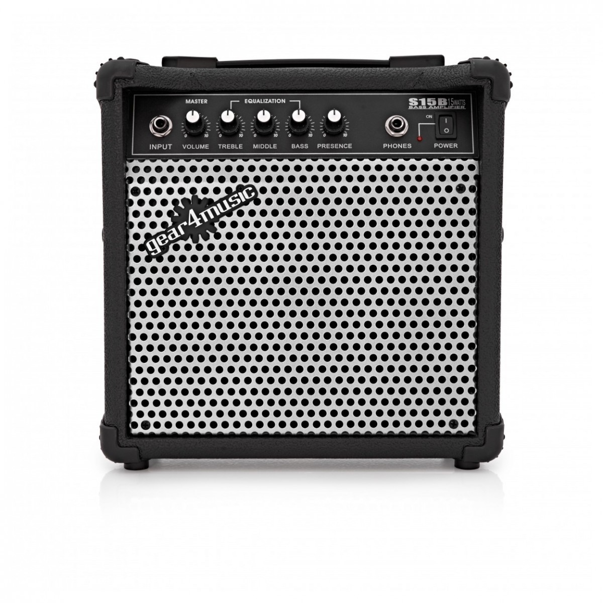 Squier Affinity Precision Bass PJ, Black & 15W Bass Amp Pack at Gear4music