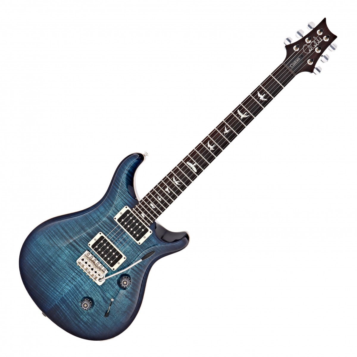 DISC PRS Custom 24, Cobalt Blue Pattern #0340530 | Gear4music