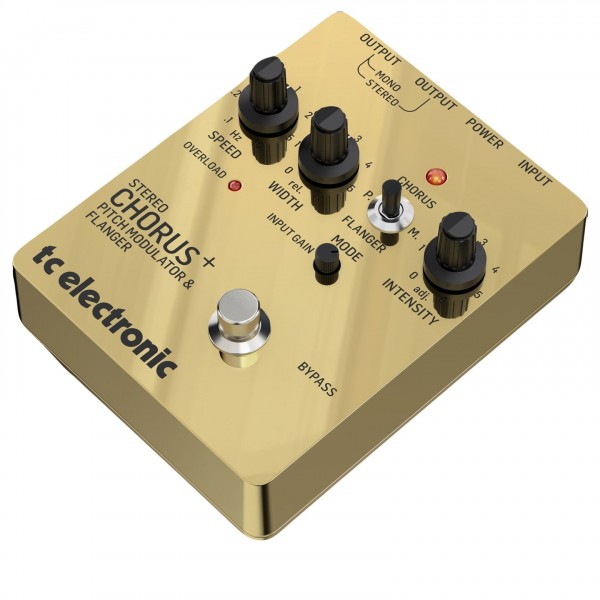 TC Electronic SCF GOLD Stereo Chorus Flanger Pedal, Limited Edition at ...