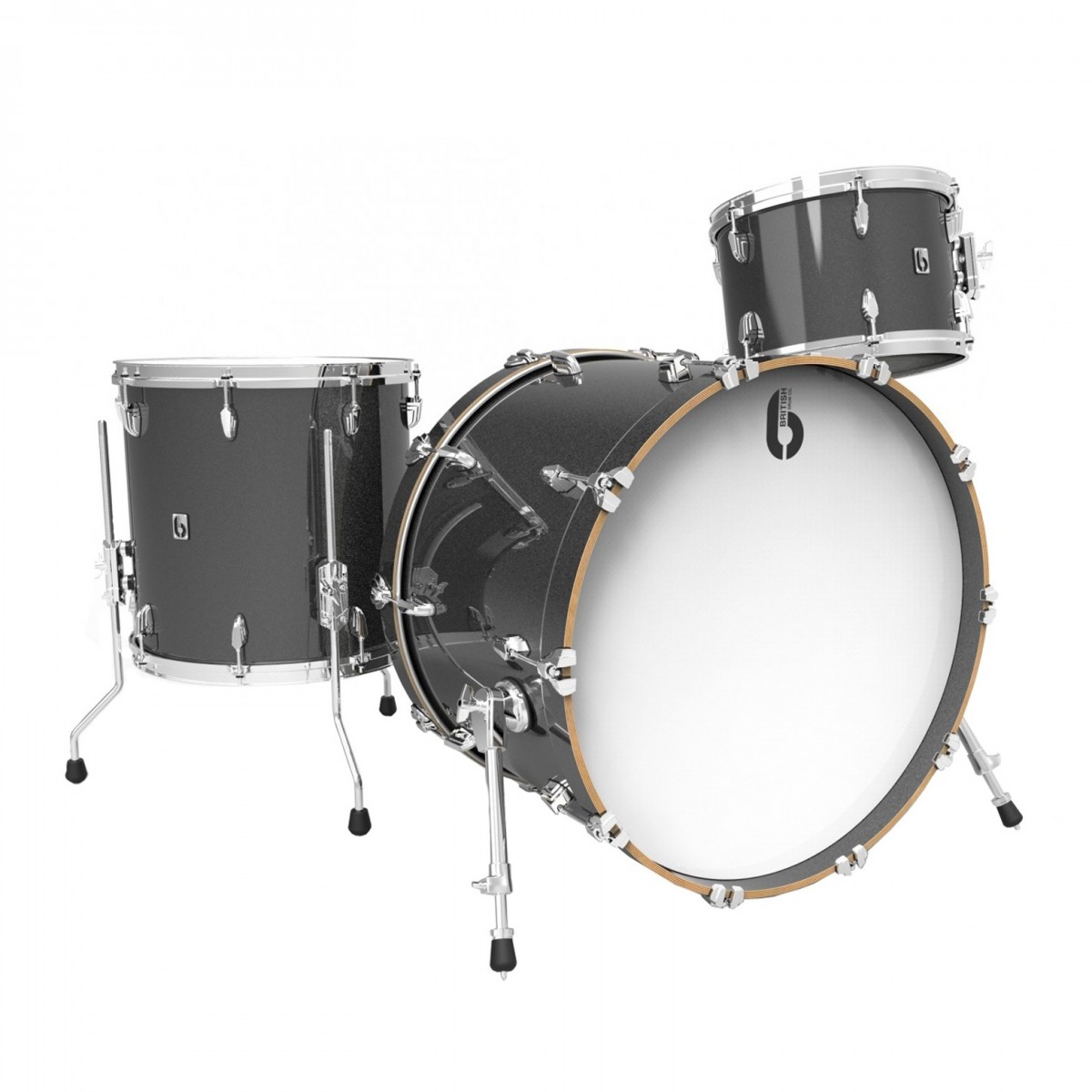 DISC British Drum Co. 24'' 3pc Legend Series, Night Skye at Gear4music