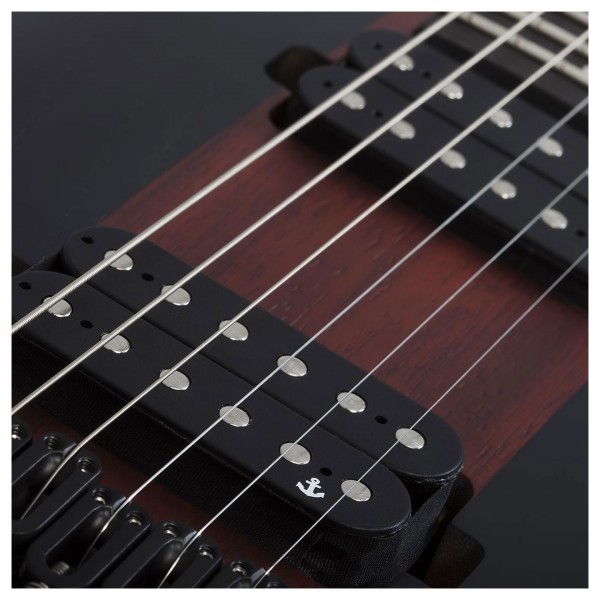 Schecter C-8 Multiscale Rob Scallon, Satin Dark Roast at Gear4music