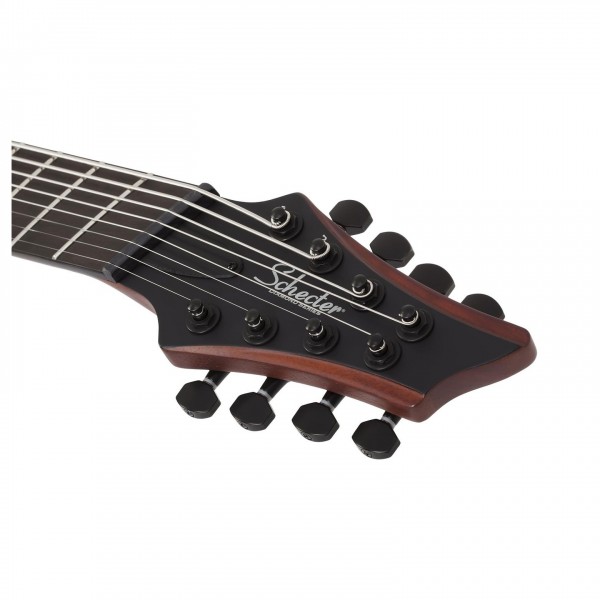 Schecter C-8 Multiscale Rob Scallon, Satin Dark Roast at Gear4music