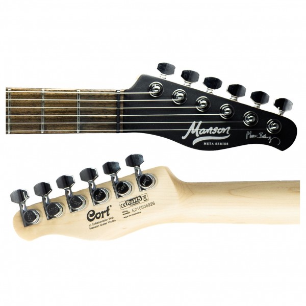 Manson MBM-2 Meta Matt Bellamy, Satin Black at Gear4music