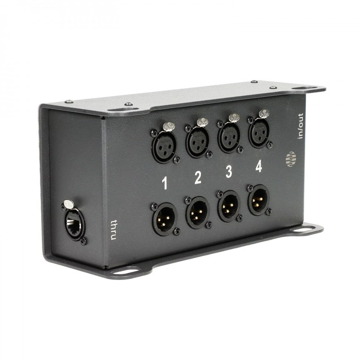 OFFLINE Klotz CATLink Truss 4 Channel Stage Box, EtherCON - XLR ...