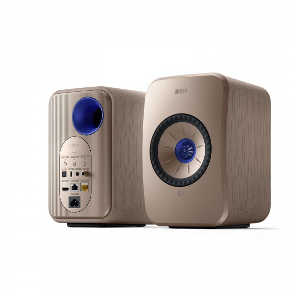 KEF LSX II Wireless Hi-Fi Speaker System (Pair), Soundwave Edition at ...
