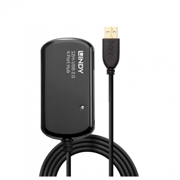 OFFLINE Lindy USB 2.0 Active Extension Pro Hub, 12m at Gear4music