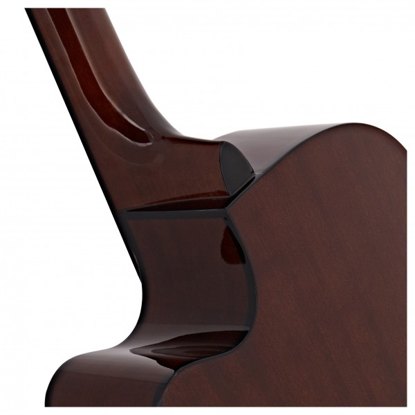 DISC Single Cutaway Acoustic Guitar by Gear4music, Sapele-Mahogany at ...