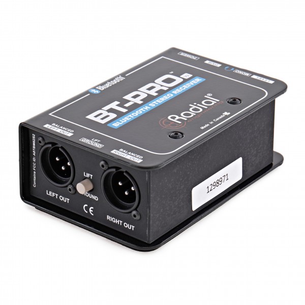 Radial BT-Pro V2 Stereo Bluetooth DI Box at Gear4music