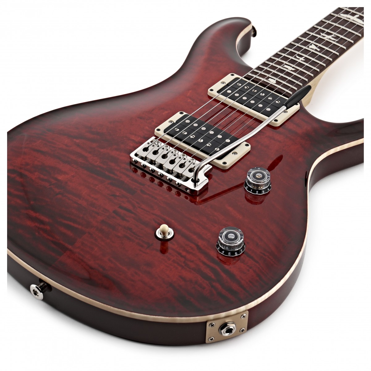 PRS CE24 Fire Red Burst, #0344794 at Gear4music