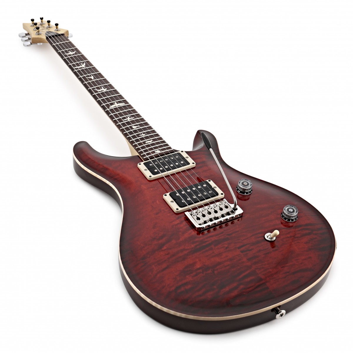 PRS CE24 Fire Red Burst, #0344794 at Gear4music