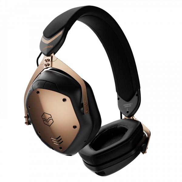 V Moda Crossfade 3 Wireless Over Ear Kopfhorer Bronze schwarz