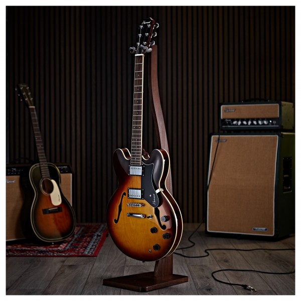Hartwood Wooden Floating Guitar Stand at Gear4music