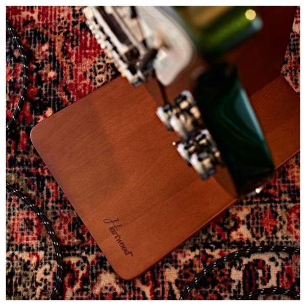 Hartwood Wooden Floating Guitar Stand at Gear4music