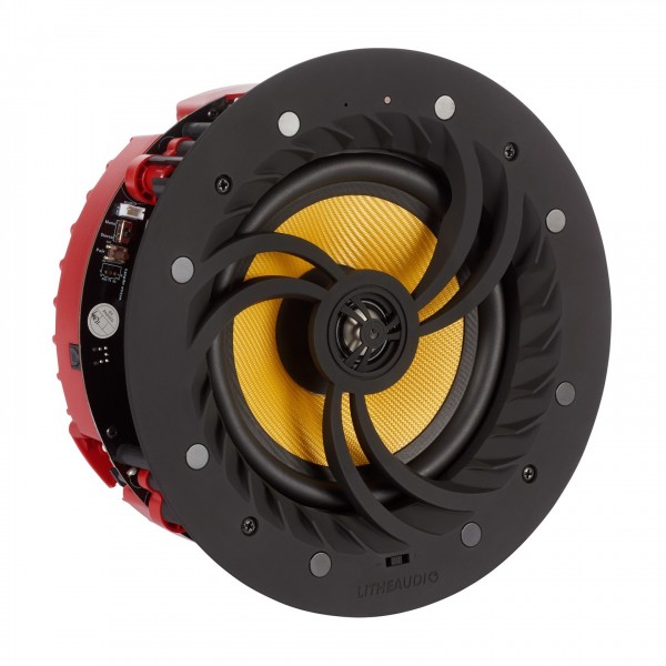 Lithe Audio Pro Series Ceiling Speaker (Pair) w/ PoE Module at AV.com