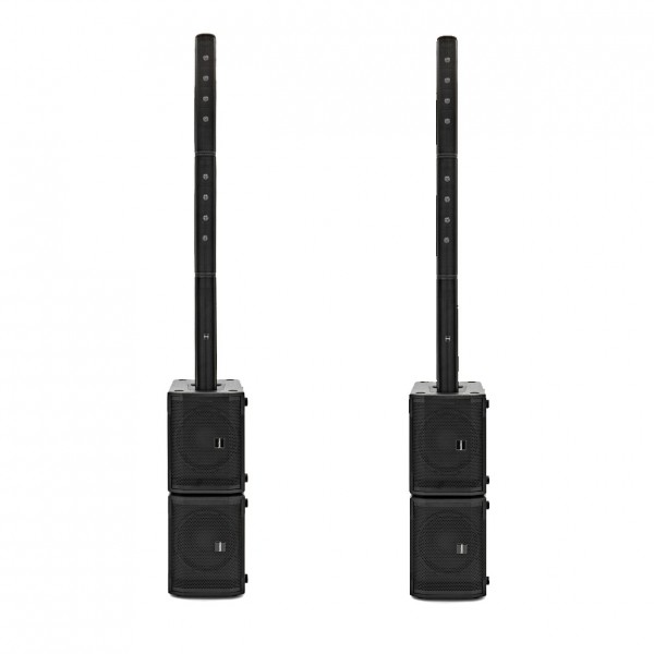 SubZero HiCAST M1 Sistema de PA de Columna con DSP, Par | Gear4music