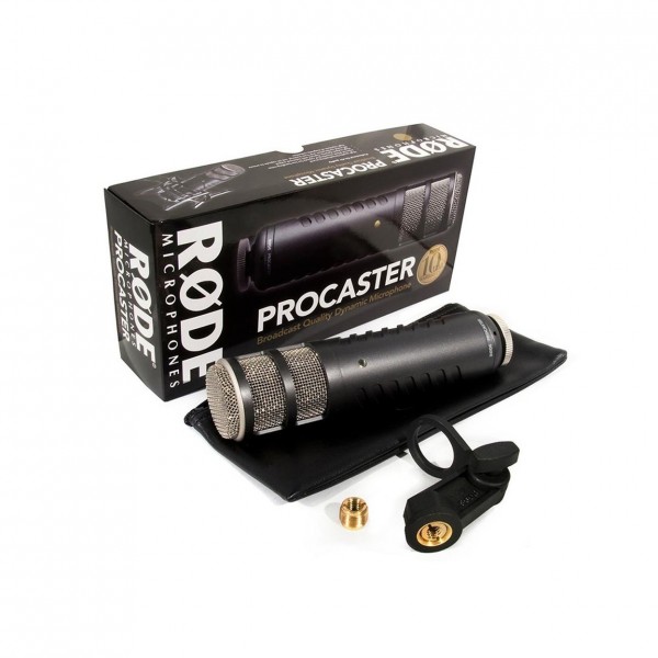 Rode Procaster Dynamic Broadcast Microphone with PSM1 Shockmount at ...
