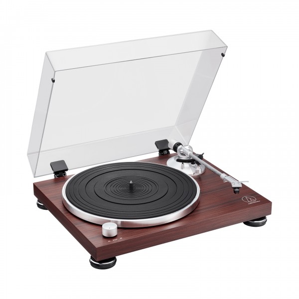 Audio Technica AT-LPW50BTRW Wireless Belt-Drive Turntable, Rosewood at ...