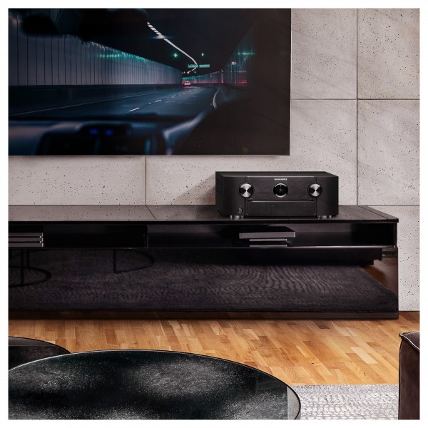 Marantz SR6015 AV Receiver & JBL Stage A170 5.1 Black Speaker Package at AV.com