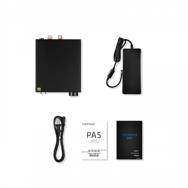 Topping PA5 Class D Power Amp, Black at AV.com