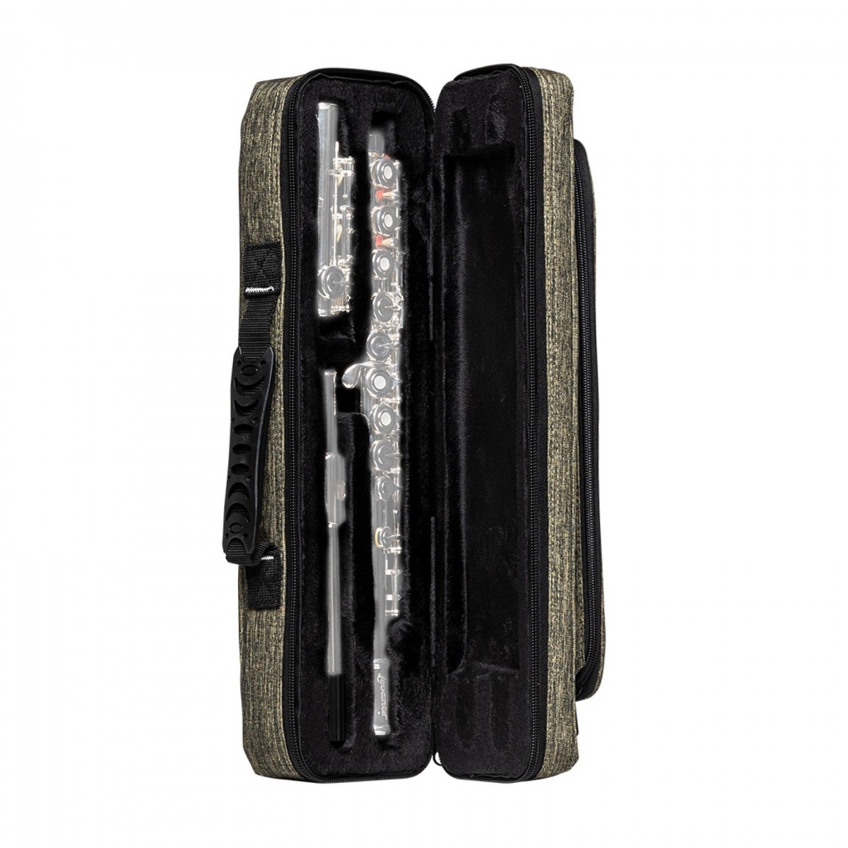 OFFLINE Stagg Flute Soft Case, Bright Green | Gear4music