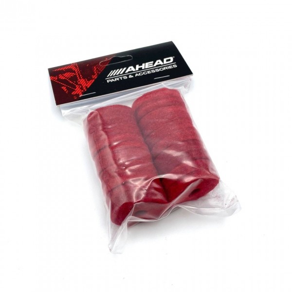 Ahead Red Wool Cymbals Felts, 10 Pack at Gear4music