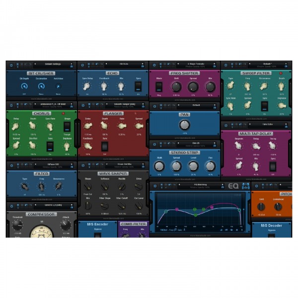 Blue Cat Patchwork at Gear4music