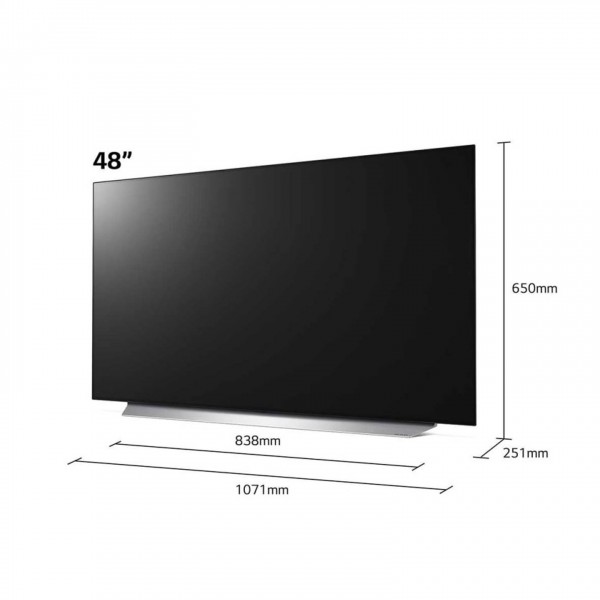 LG C1 48" OLED48C16LA 4K UHD Smart TV at AV.com