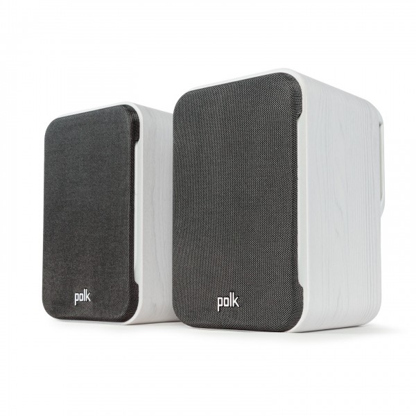 POLK Signature Elite ES10 Surround Speaker Pair - White at AV.com