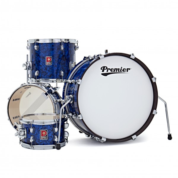 Premier Artist Heritage 20" 4pc Drum Kit, Blue Pearl | Gear4music